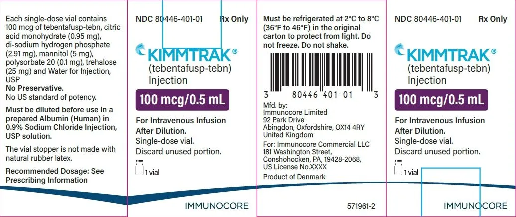 Tebentafusp (KIMMTRAK®) - Za liječenje uvealnog melanoma